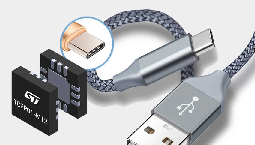 پیاده سازیSTM32 برای فناوری USB Type-C و Power Delivery